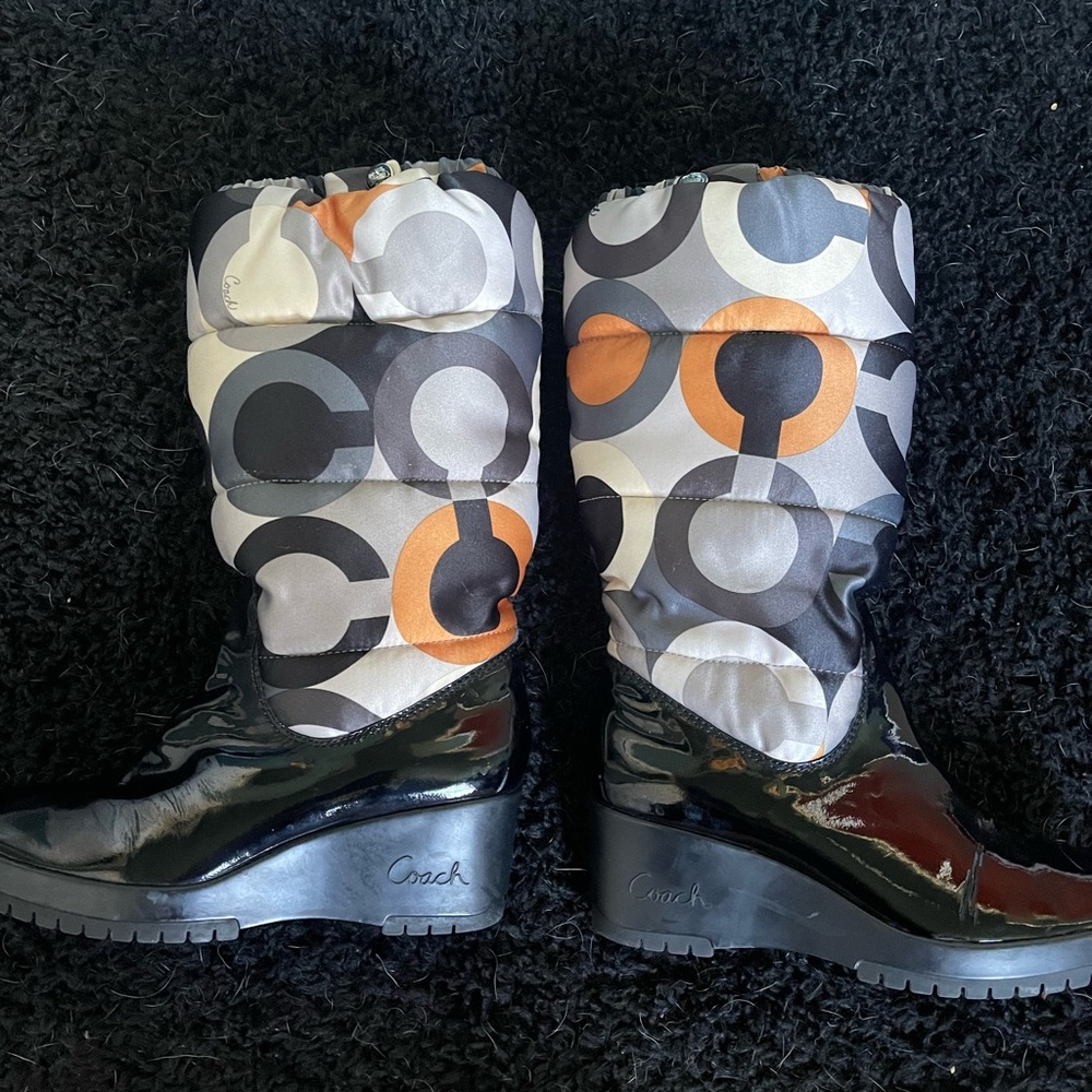 Coach Puffer Rain Boots - Gem